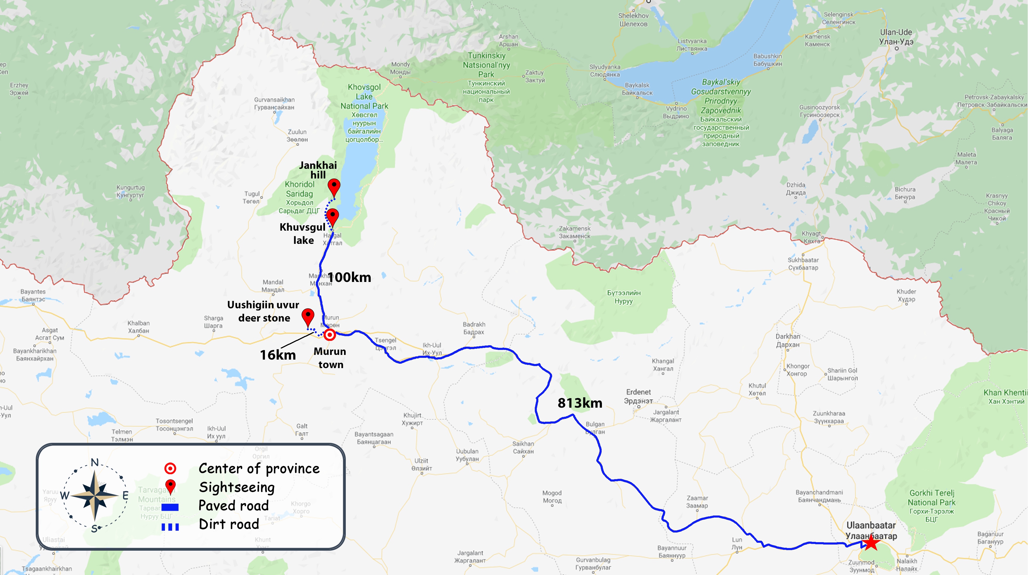 Top trip II: KHUVSGUL LAKE :: www.touristinfocenter.mn